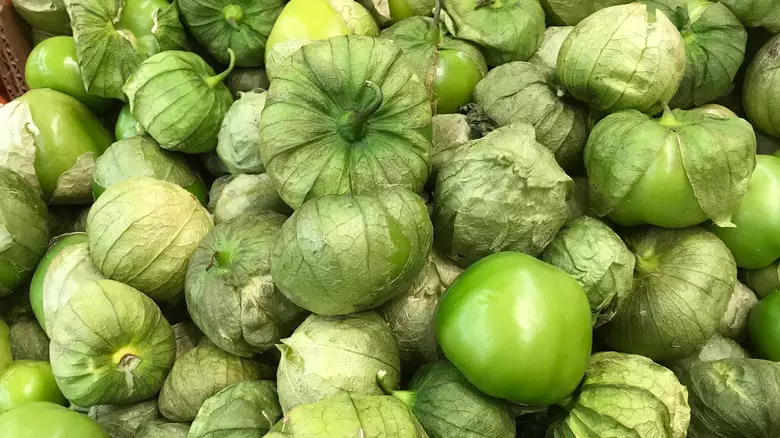 tomatillo pile