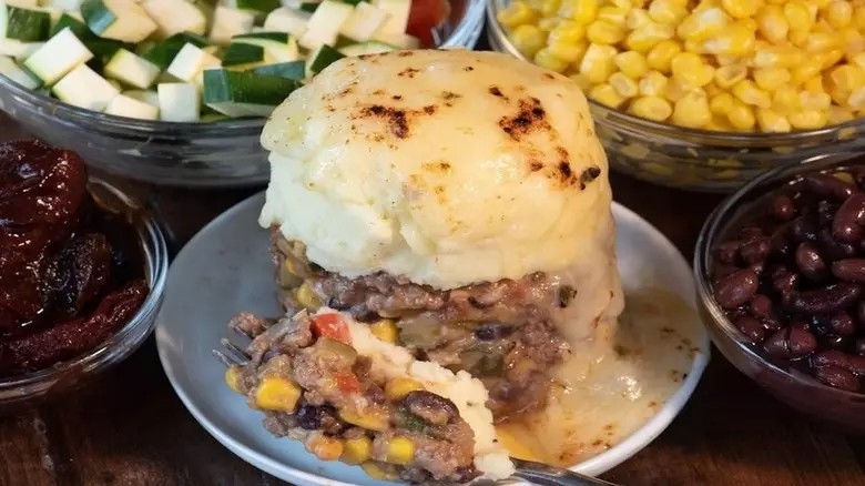 Empanada de pastor mexicano