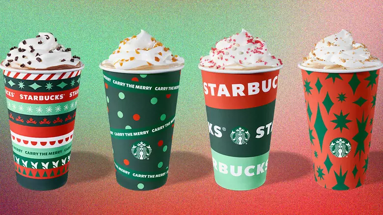 Starbucks-ի չորս տոնական սուրճ