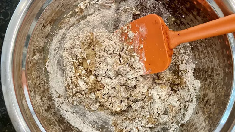 tészta készítése a graham kekszethez