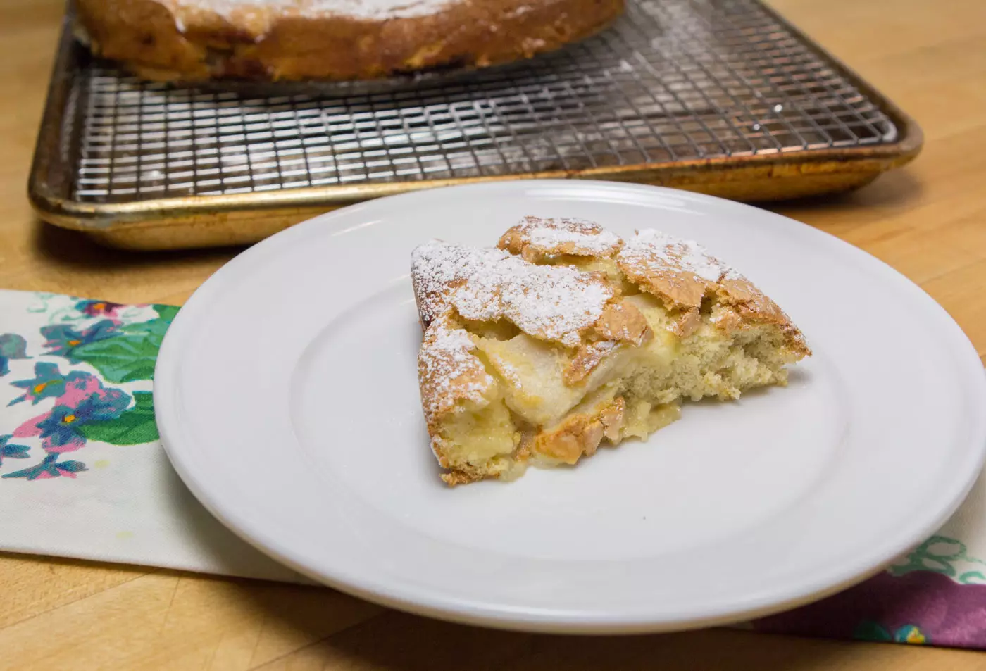 Pastel de manzana especiado