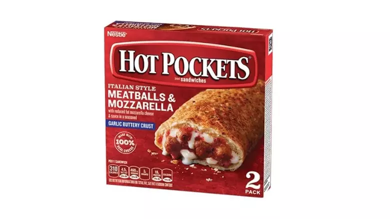 Meatballs and Mozzarella Hot Pockets