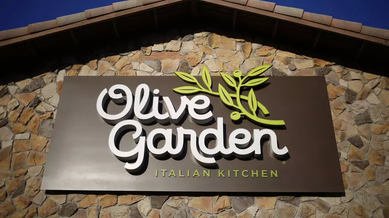 Olive Garden skilti