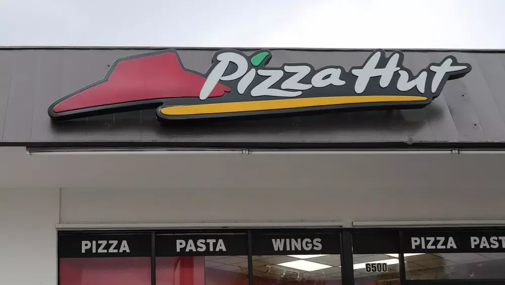 Pizza Hut eksterieur yn Florida
