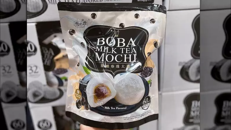 Gevalle van boba mochi