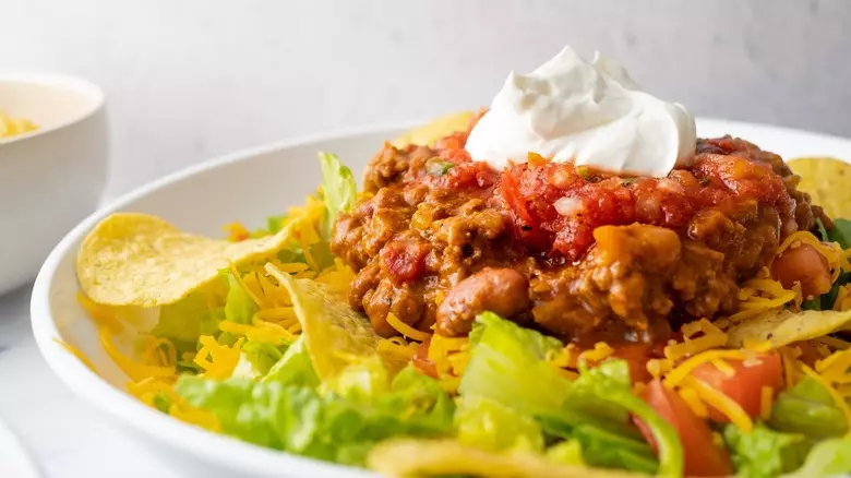 Rețetă de salată de taco Wendy's Copycat