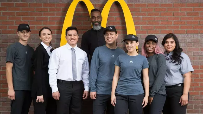 McDonalds-uniformen