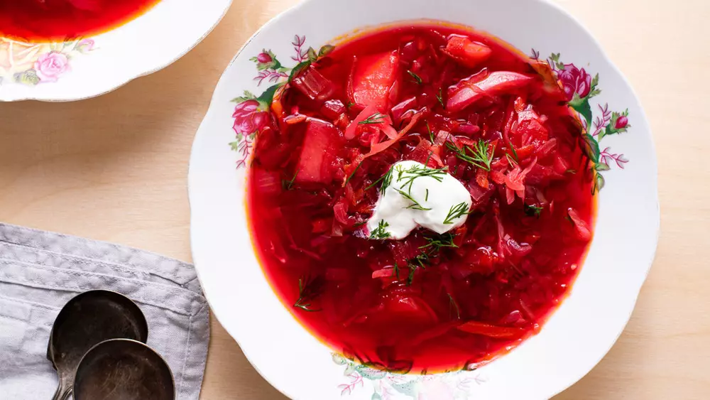 Mangkuk borscht