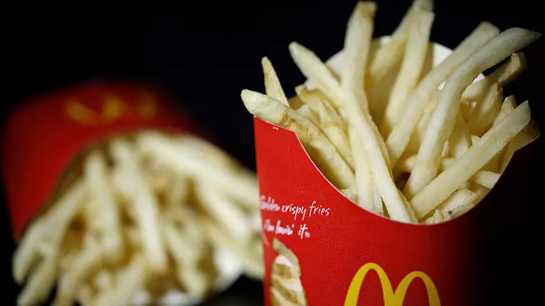 Mga fries sa McDonald's Japan