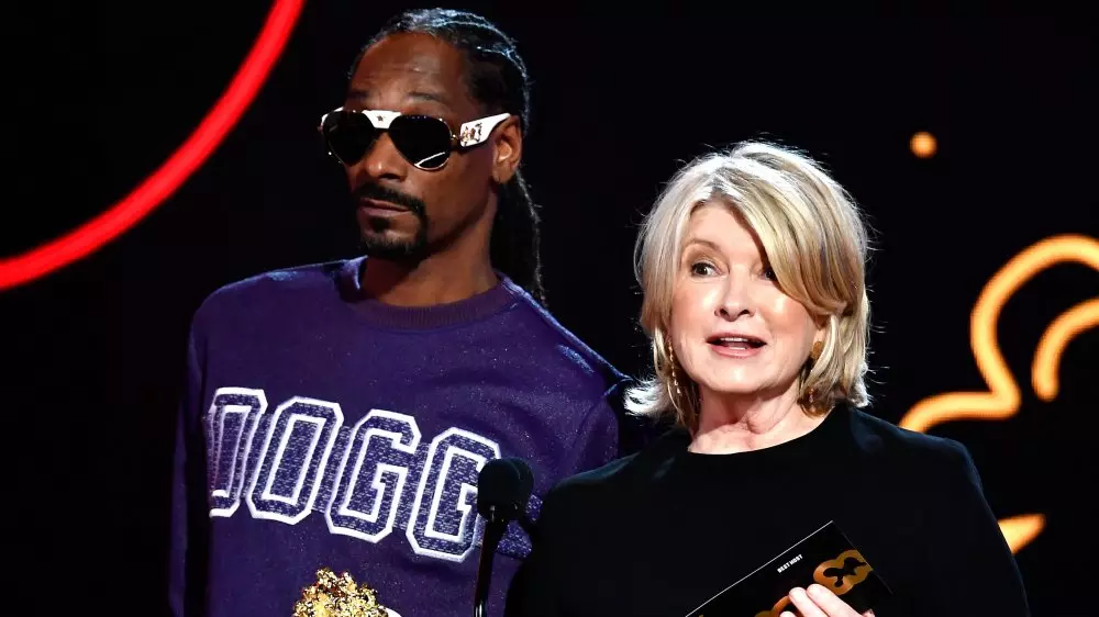 Martha Stewart kaj Snoop Dogg