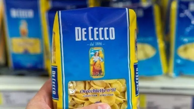 Bolsa de pasta seca orecchiette De Cecco