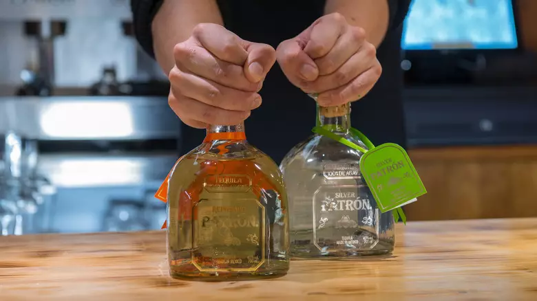 Bouteilles de Tequila Patron