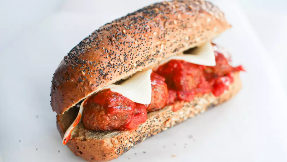 Subway Meatball Marinara Sub napodobenina receptu