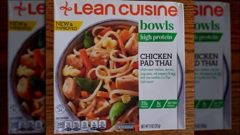 Lean Cuisine Chicken Pad Thailändisches gefrorenes Abendessen