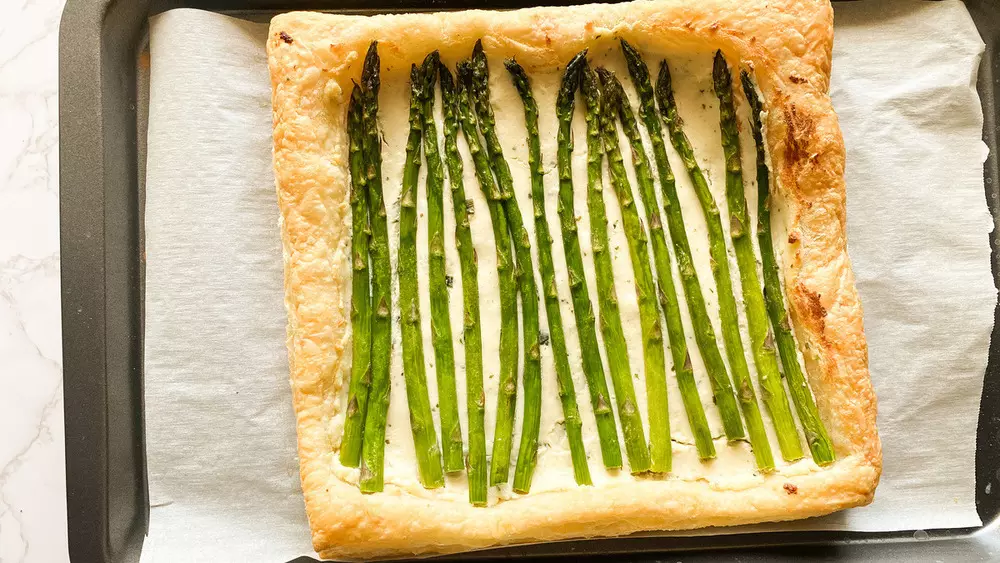 asparagus tart تندور مان تازو