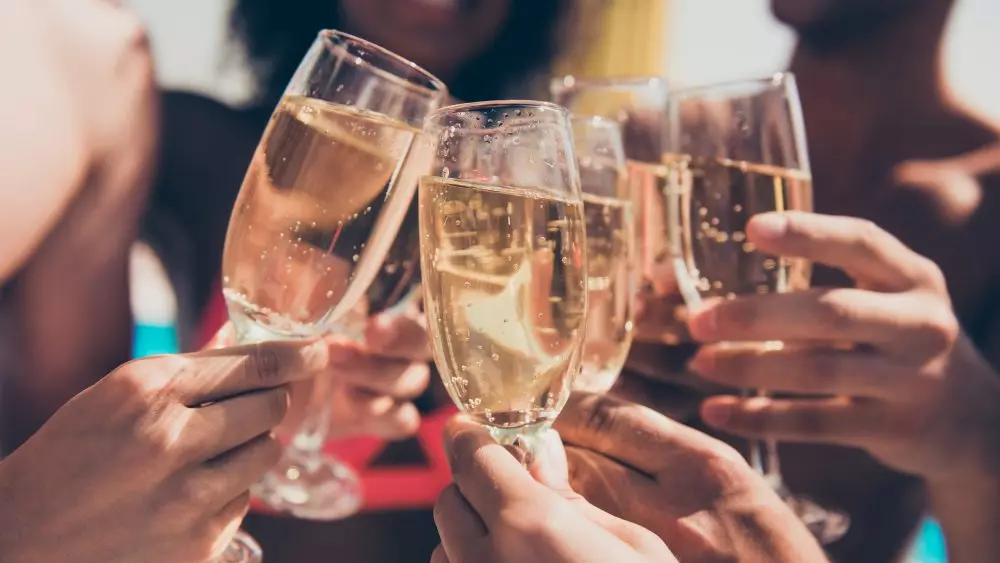 Ekele nke ọjà champagne