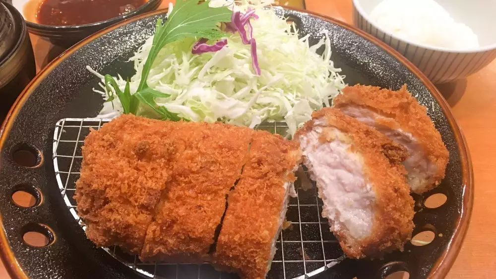 In plaat tonkatsu