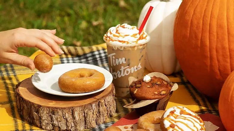 Caffè e dolcetti di Tim Horton