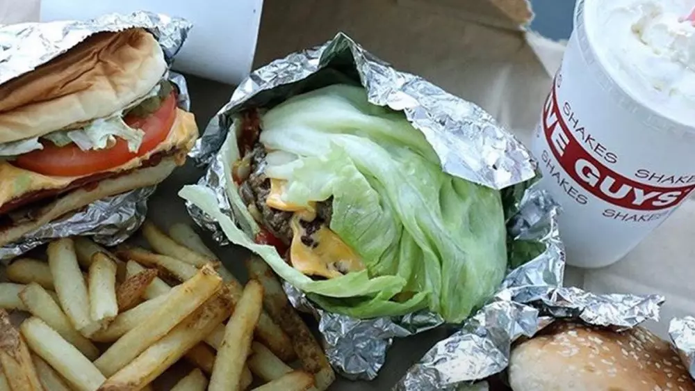 Five Guys գազար փաթեթավորեք