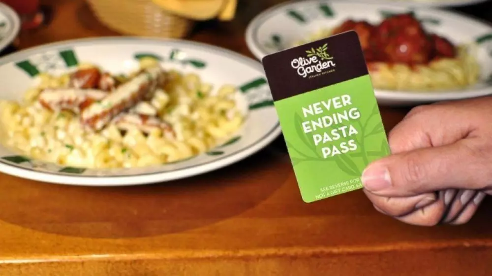 Olive Garden tészta