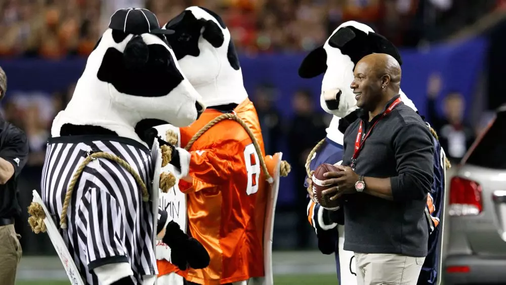 Chick-fil-A Kéi beim Chick-fil-A Bowl Fussballsmatch