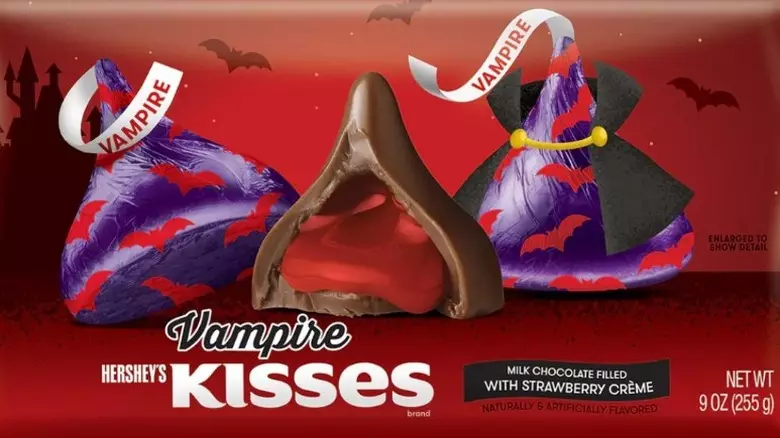 Hershey's Vampire шоколадының жаңа поцелулері