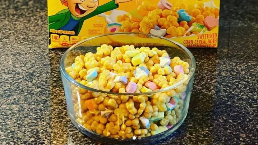 Bowl of Lucky Charms Honey Clovers