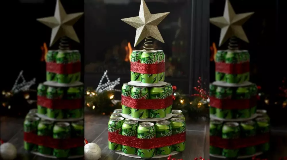 Mountain Dew kerstboom