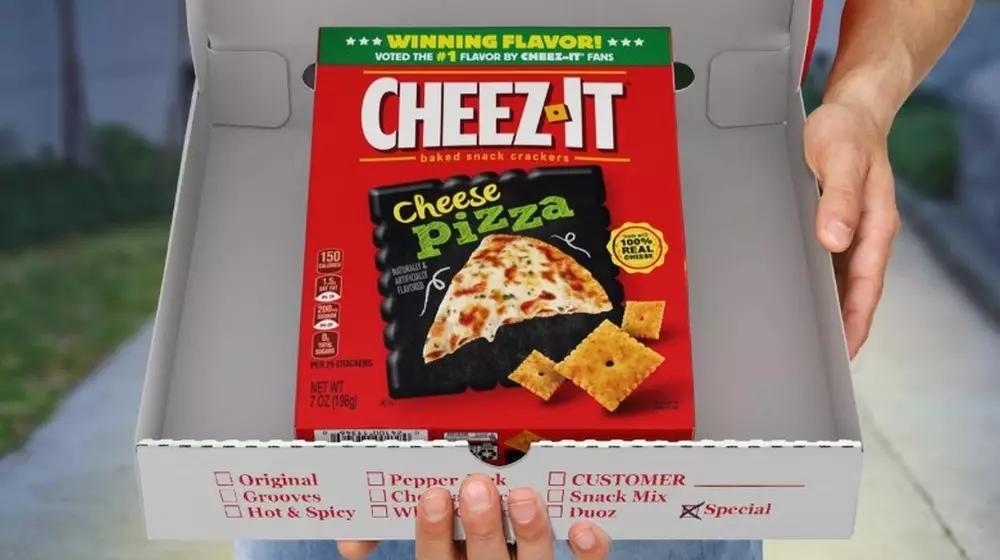 Cheez-It Cheese Pizza