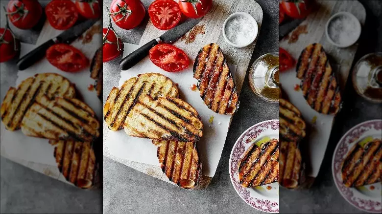 pane pomodoro, PB&J italien