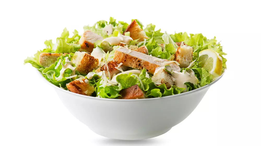 Salada com frango