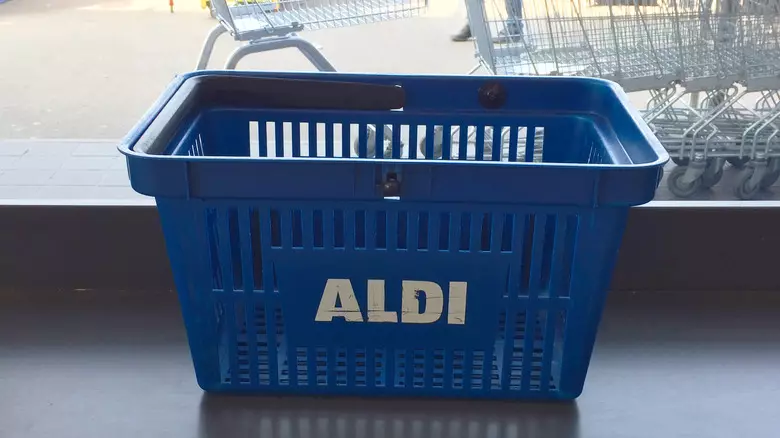 Aldi winkelmandje