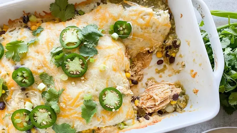 I-burrito casserole eshizi