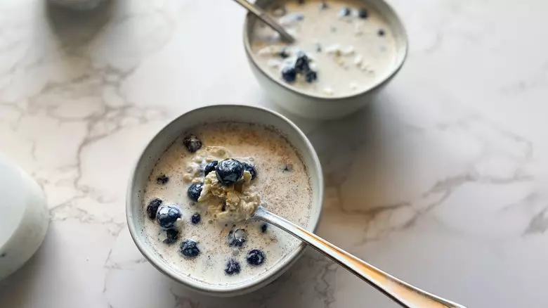 Schüsseln Overnight Oats