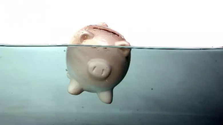 Piggy Bank ënner Waasser