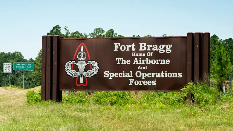 Oznake za Fort Bragg