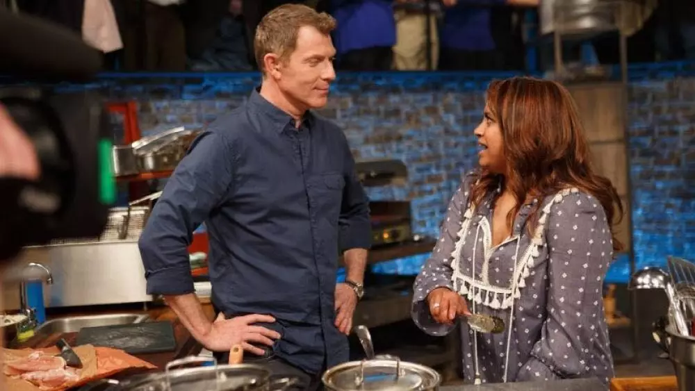 Bobby Flay a súťažiaci