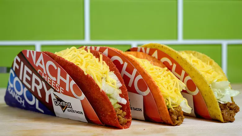 Taco Bell Doritos Locos Taco