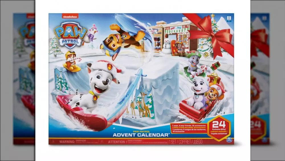 paw patrol Advent Calendar ug aldi