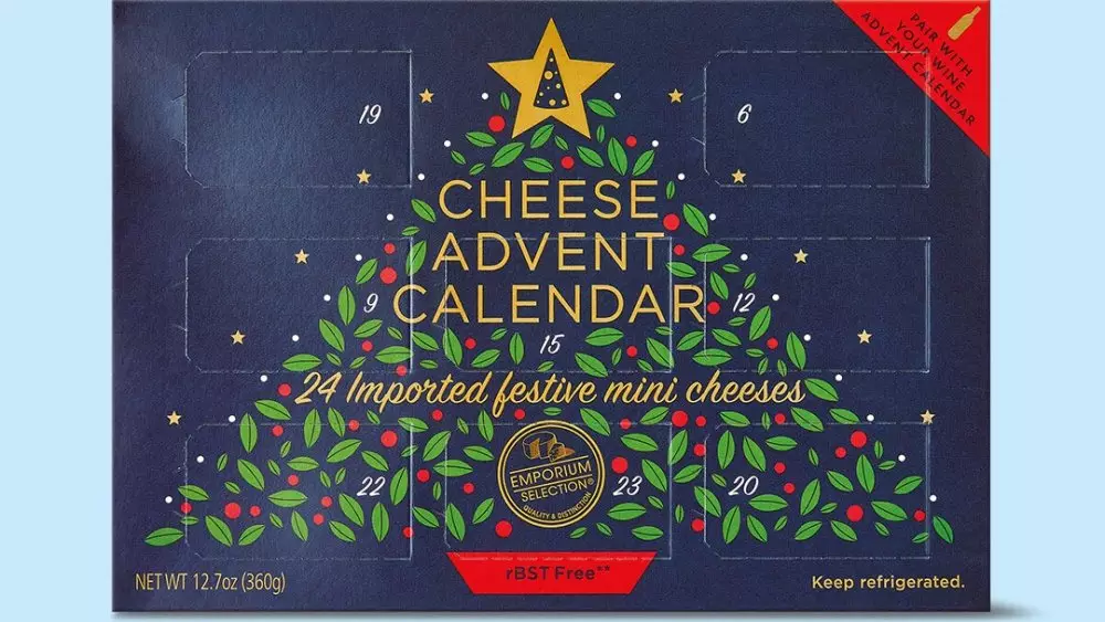 Aldi වෙතින් Advent Cheese Calendar