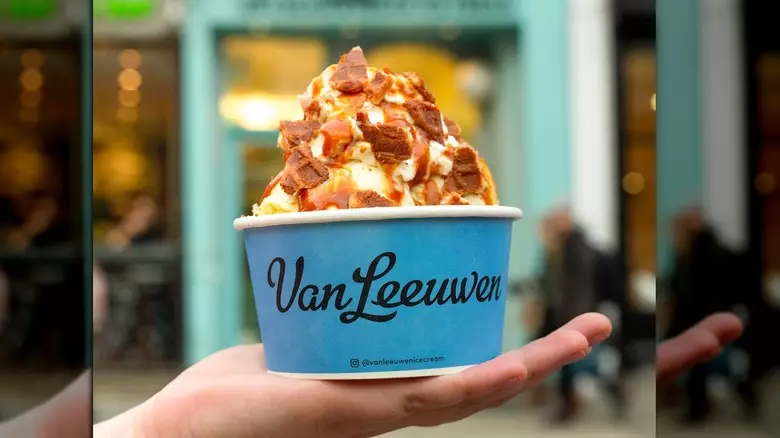 Van Leeuwen karamel crunch sundae