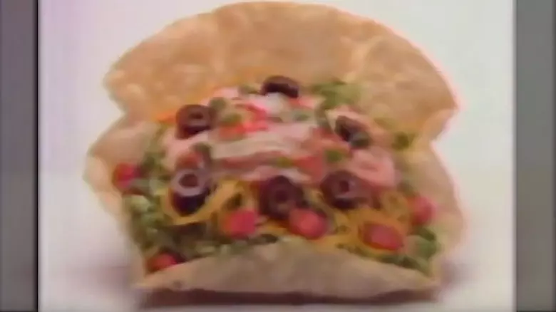 Taco Bell теңіз өнімдері салаты