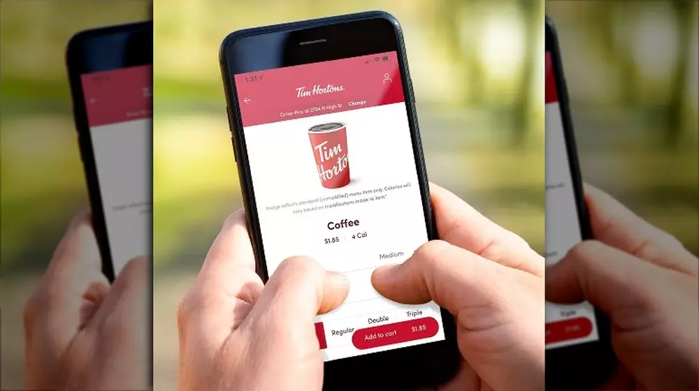 Tim Hortons app yedijithali