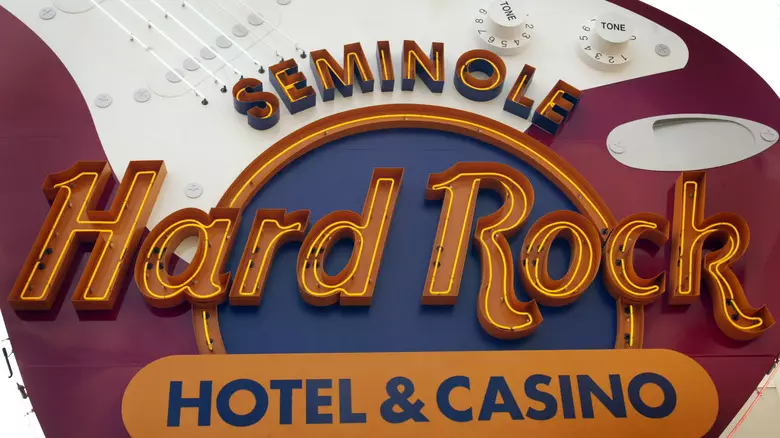 hard rock cafe e umia e Seminole tagata Amerika