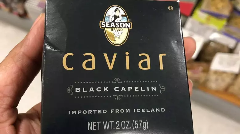 TJ Maxx អាហារ caviar