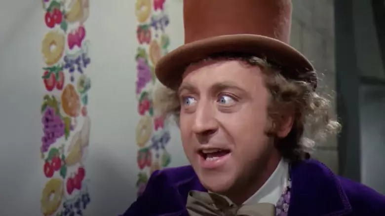 willy wonka in 'n hoed