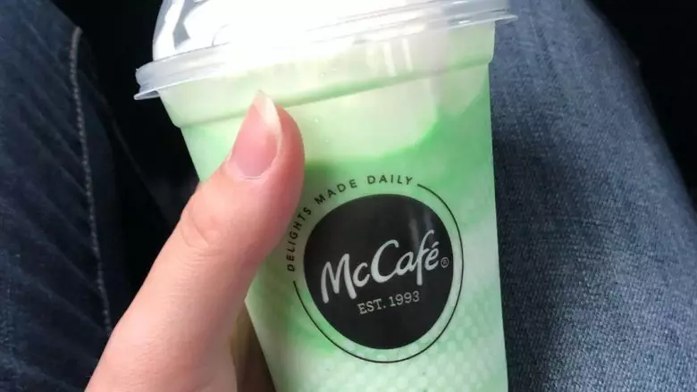 Shamrock Shake de la McDonald's