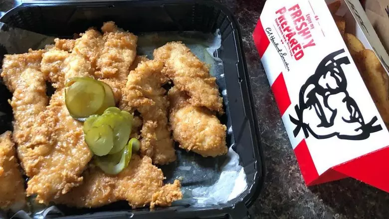 Pollo frito en escabeche de KFC