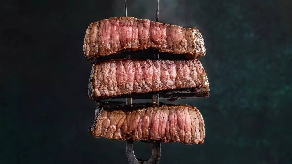 Steak amin'ny fork