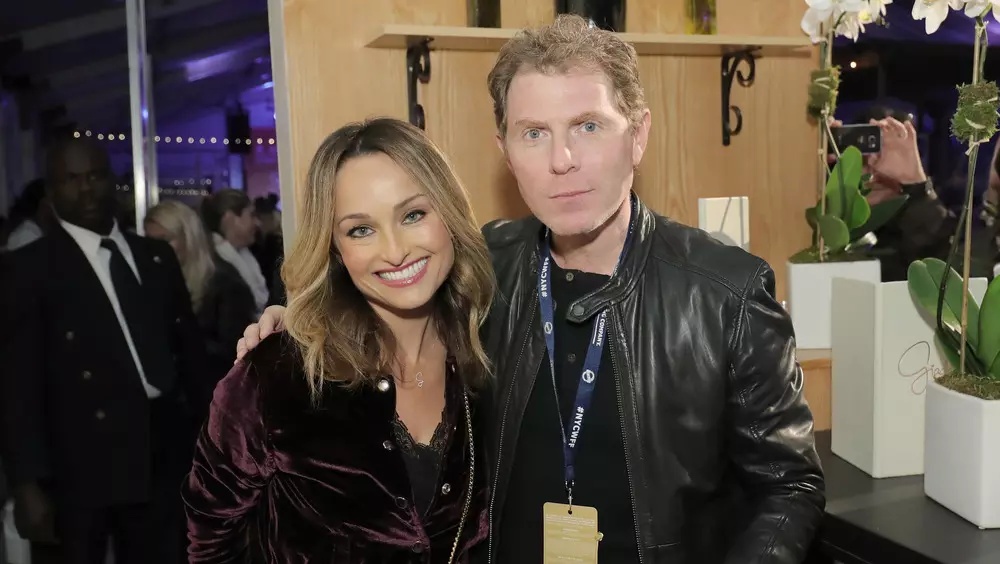 Giada De Laurentiis ۋە Bobby Flay سۈرەتكە چۈشتى